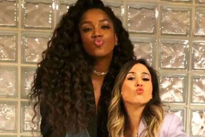 Iza e Tatá Werneck vão comandar prêmio Multishow dia 8 de dezembro Iza e Tatá Werneck vão comandar prêmio Multishow dia 8 de dezembro